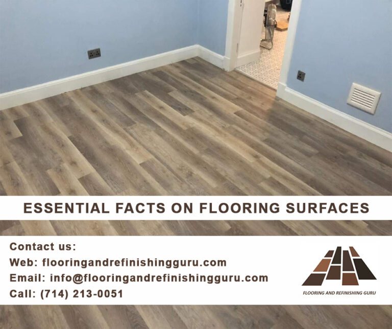 Essential facts on Flooring Surfaces - Flooring and Refinishing Guru